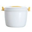 Progressive Prep Solutions Microwave Rice Cooker, 4 Piece Plastic Set ...