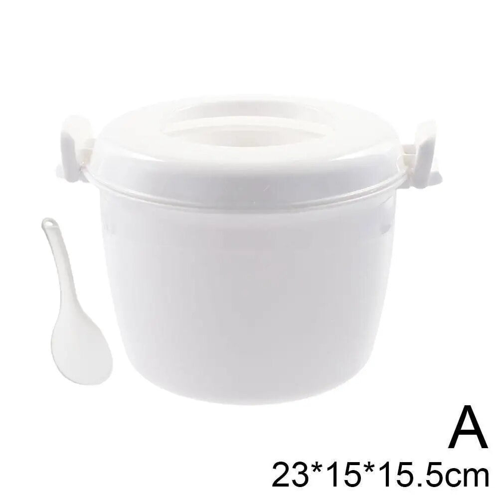 Microwave Rice Cooker Steamer Pot Pastamaker Microwave Veggie Cookware ...
