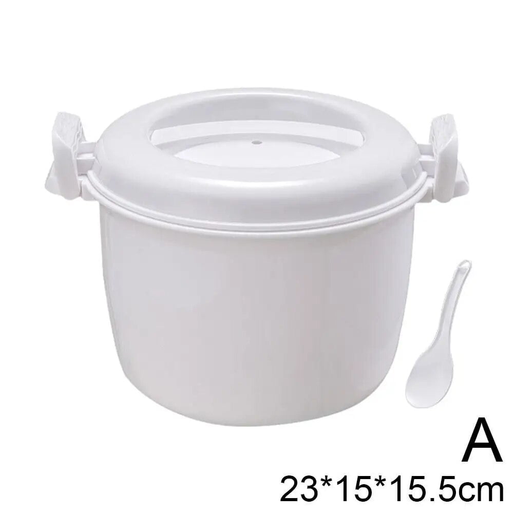 Microwave Rice Cooker Steamer Pot for Healthy Cooking - Walmart.com
