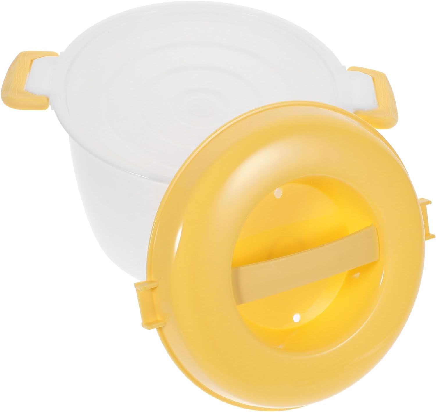 Microwave Rice Maker Microwave Rice Cooker Rice Steamer: Round ...