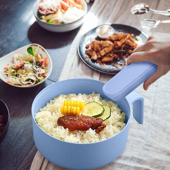 Microwave Safe Ramen Noodle Bowl Set with Lid and Utensils for College ...