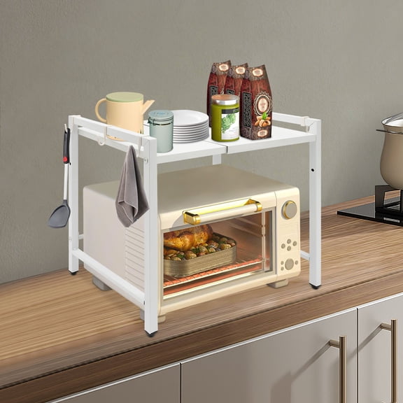 Corner Microwave Shelf