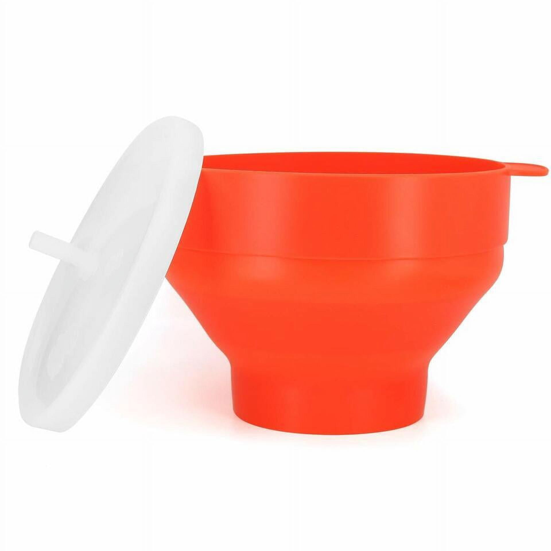 Microwave Silicone Popcorn Popper Maker Collapsible Bowl Hot Air ...