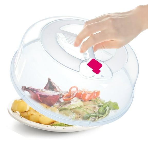 Detcision Microwave Cover for Food, Microwave Splatter Cover with Water ...