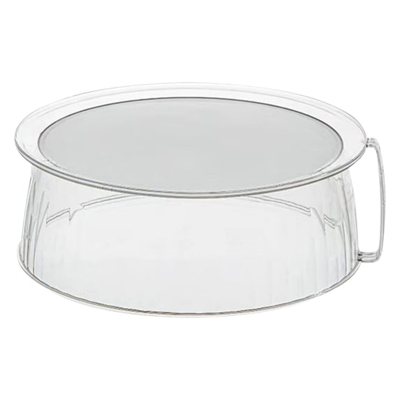 Microwave Splatter Cover, Oimcto Heat-Resistant Plastic Lid with Handle ...