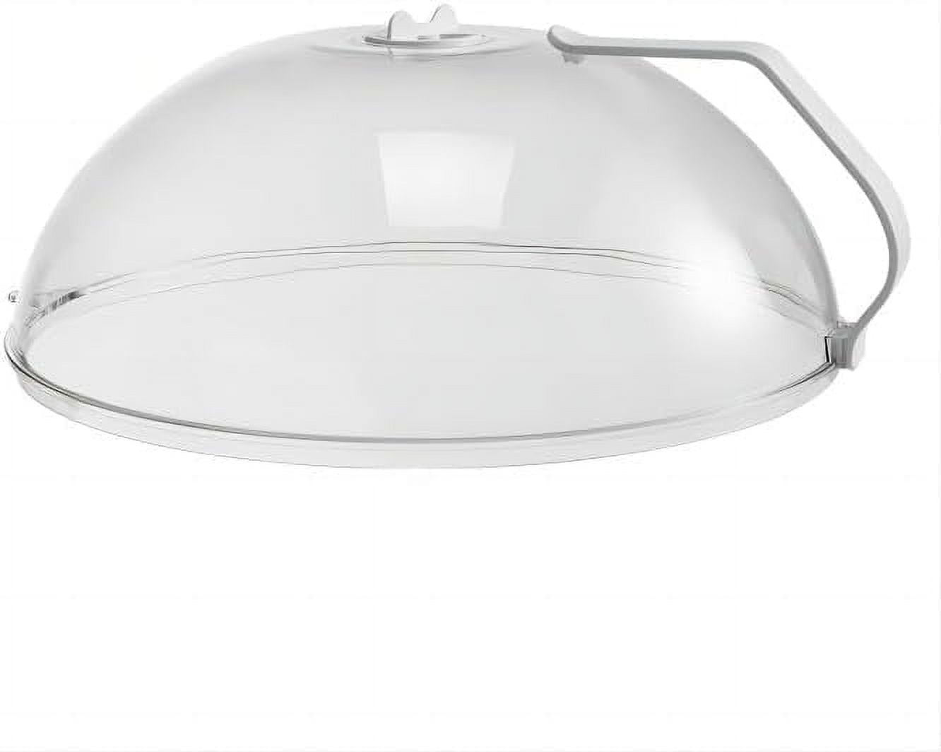 Microwave Splatter Cover for Food,Clear Microwave Splash Guard Cooker ...