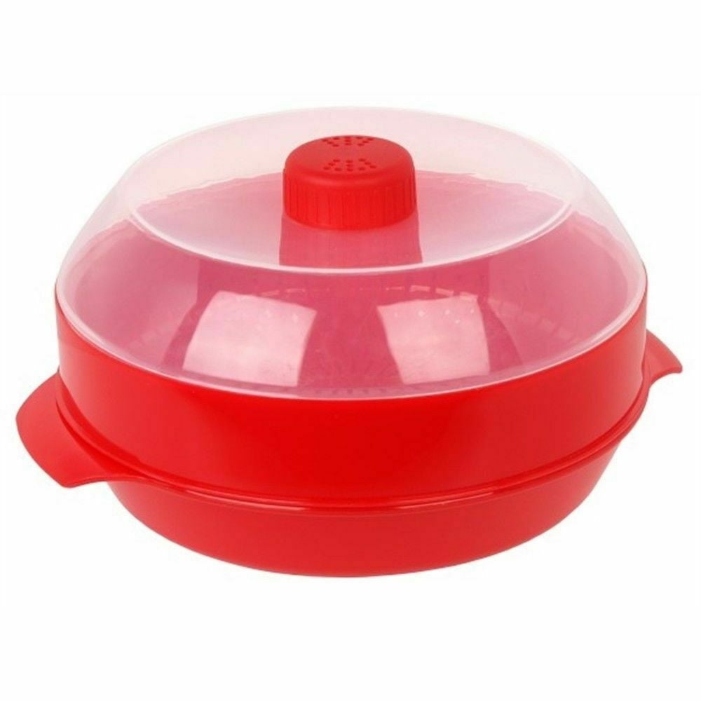Microwave Steamer Healthy Cooking Quick Fast Vegetables Meats Poultry ...