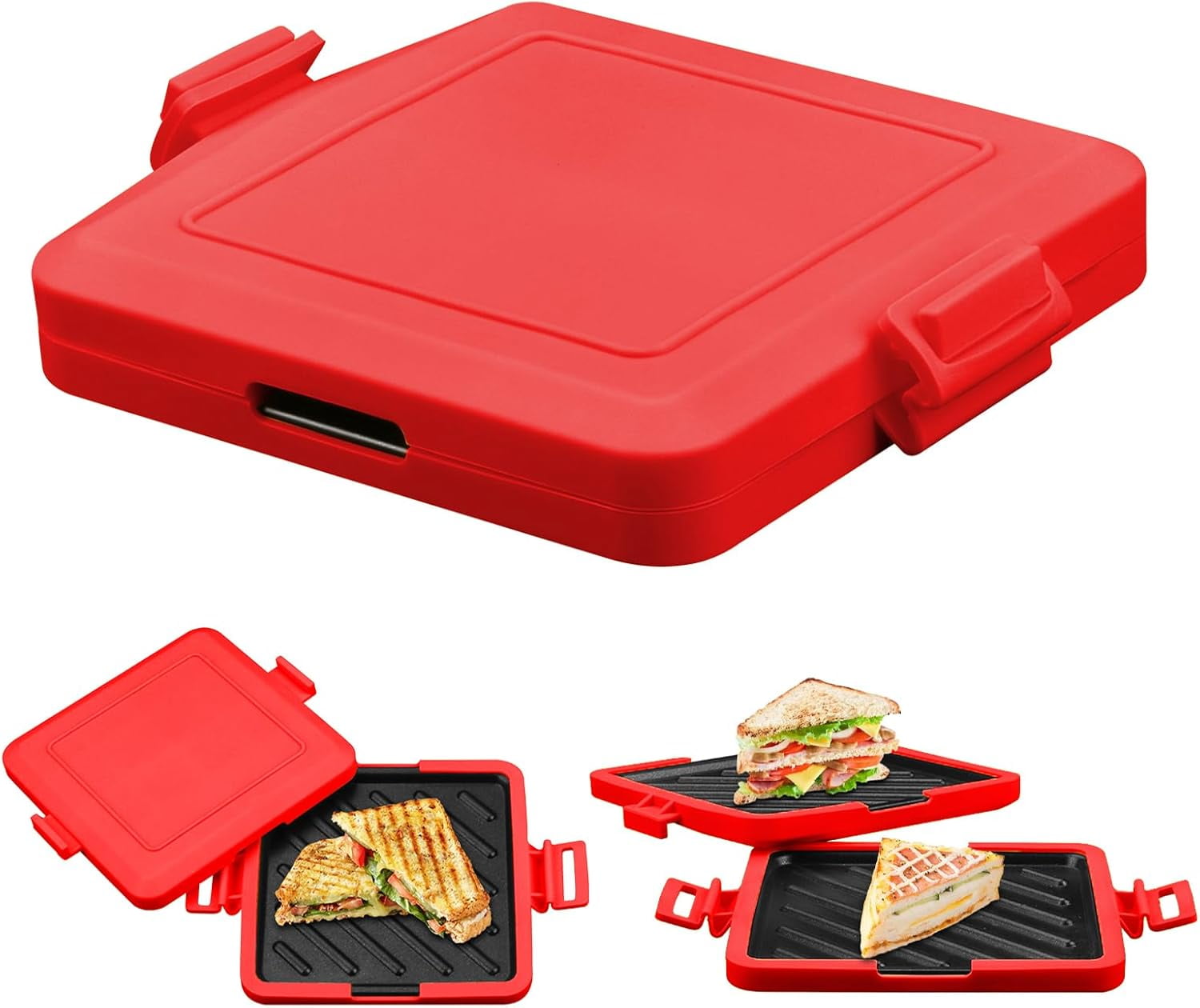 Microwave Toastie Maker, Microwave Sandwich Maker, Microwavable Toastie ...