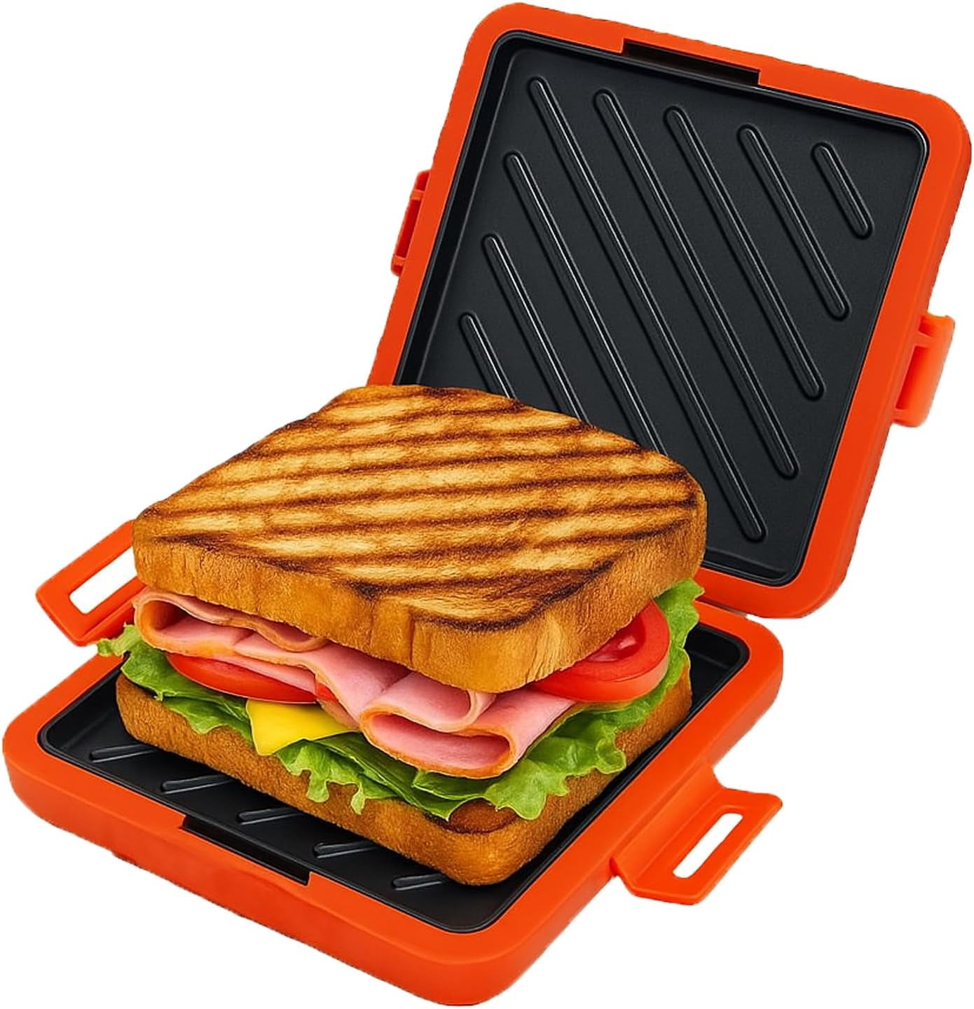Microwave Toastie Sandwich Maker, Sandwich Toast Maker Press,Toast ...