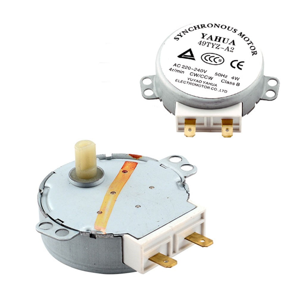 Microwave Turntable Backup Motor for AC 220-240V Models, 5-6 RPM, Easy ...