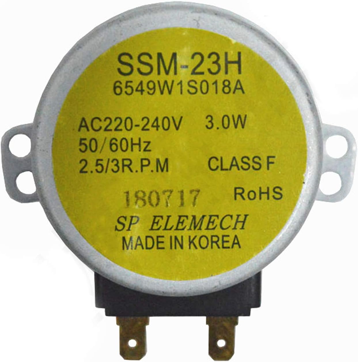 Microwave Turntable Motor Replacement SSM-23H 3W Microwave Synchronous ...