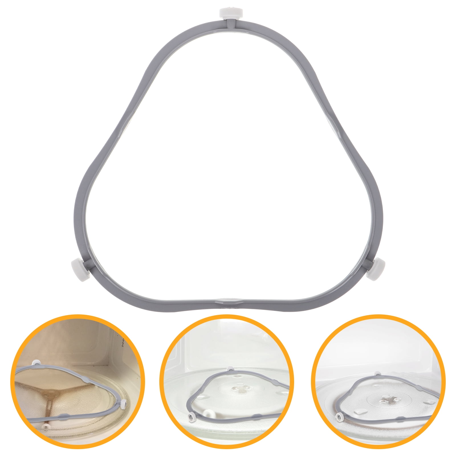 Microwave Turntable Spinner Ring Glass Plate Tray Support Holder ...