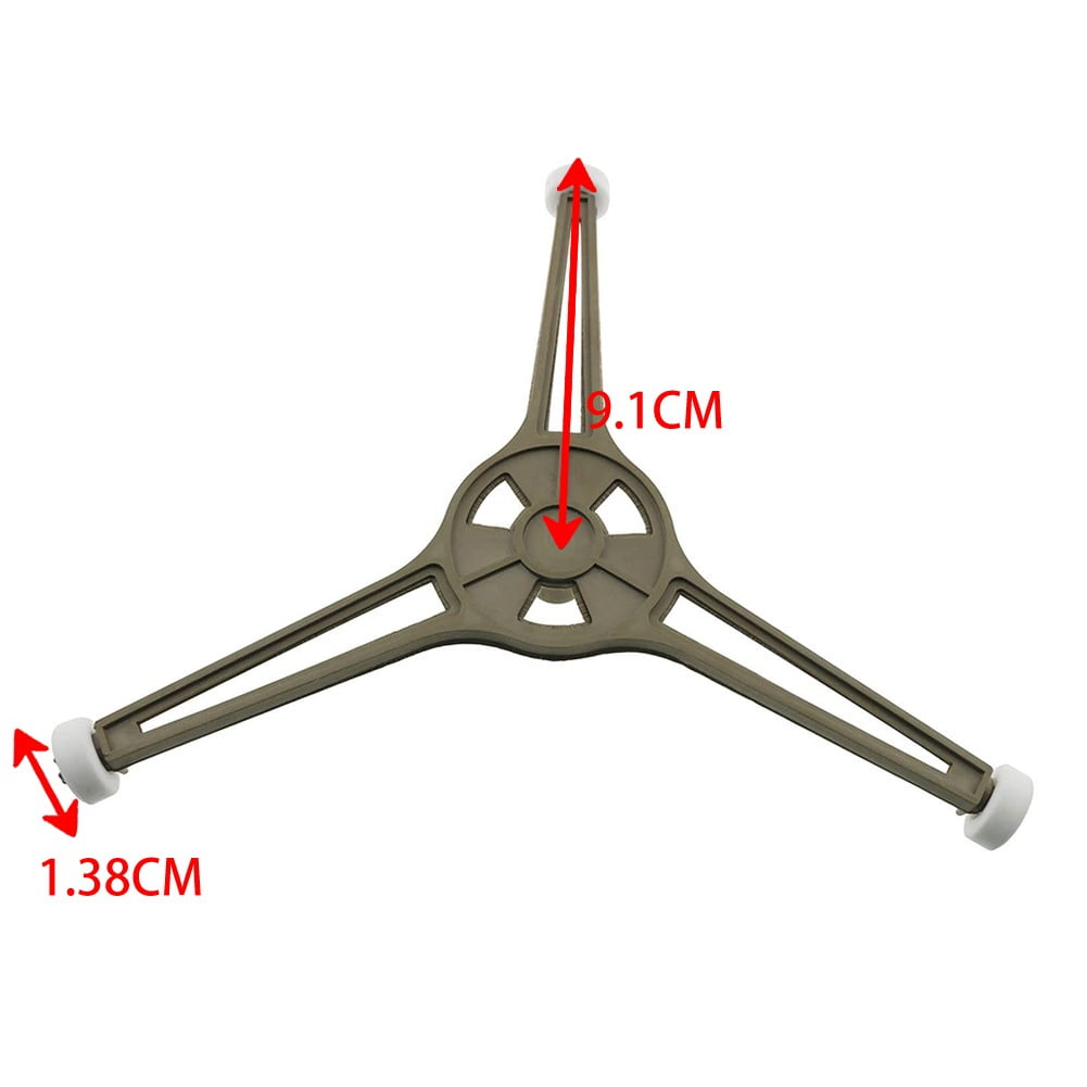 Microwave Turntable Support Roller Guide for 9.6" Plates - Walmart.com