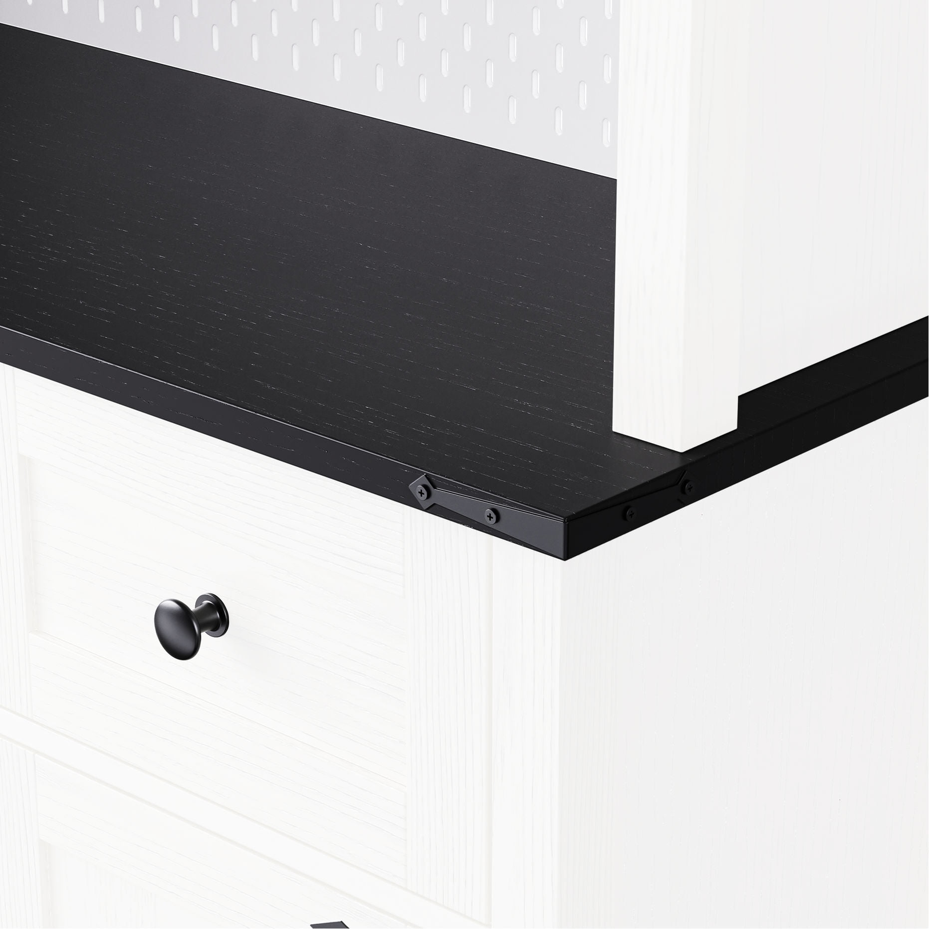 Microwave and Coffee Maker Cabinet | Power Outlet, RGB Lighting | P2 ...