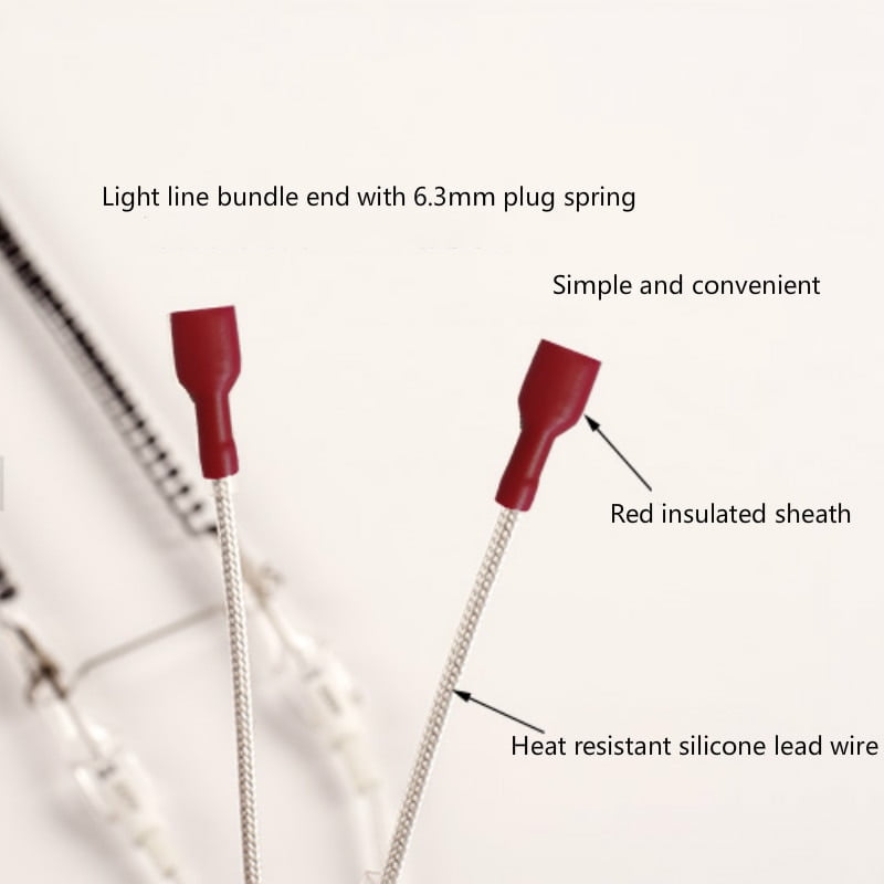 Microwave oven halogen tube 500W different length heater electric ...