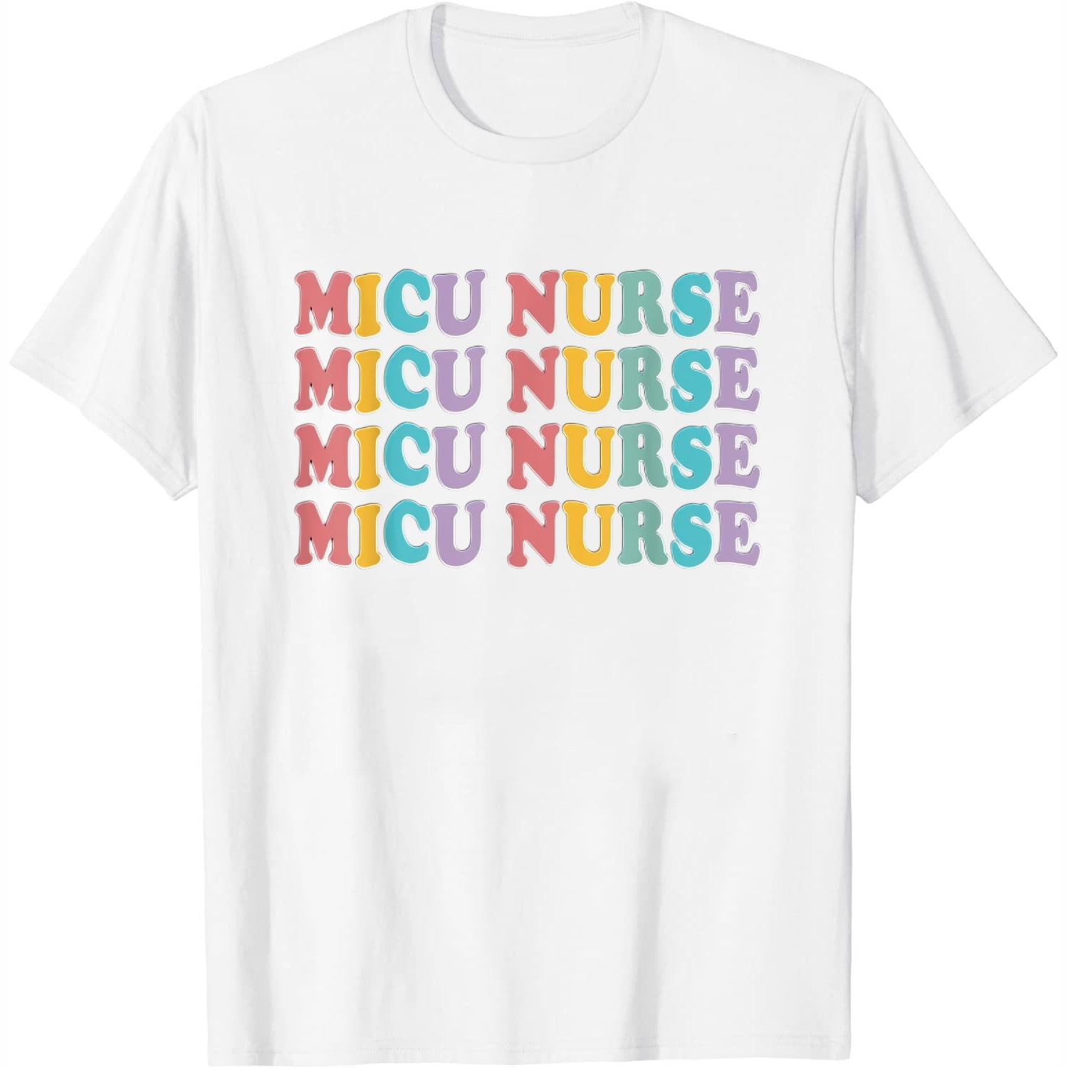 Micu Nurse Medical Intensive Care Unit Women Cute Micu Nurse T-Shirt ...