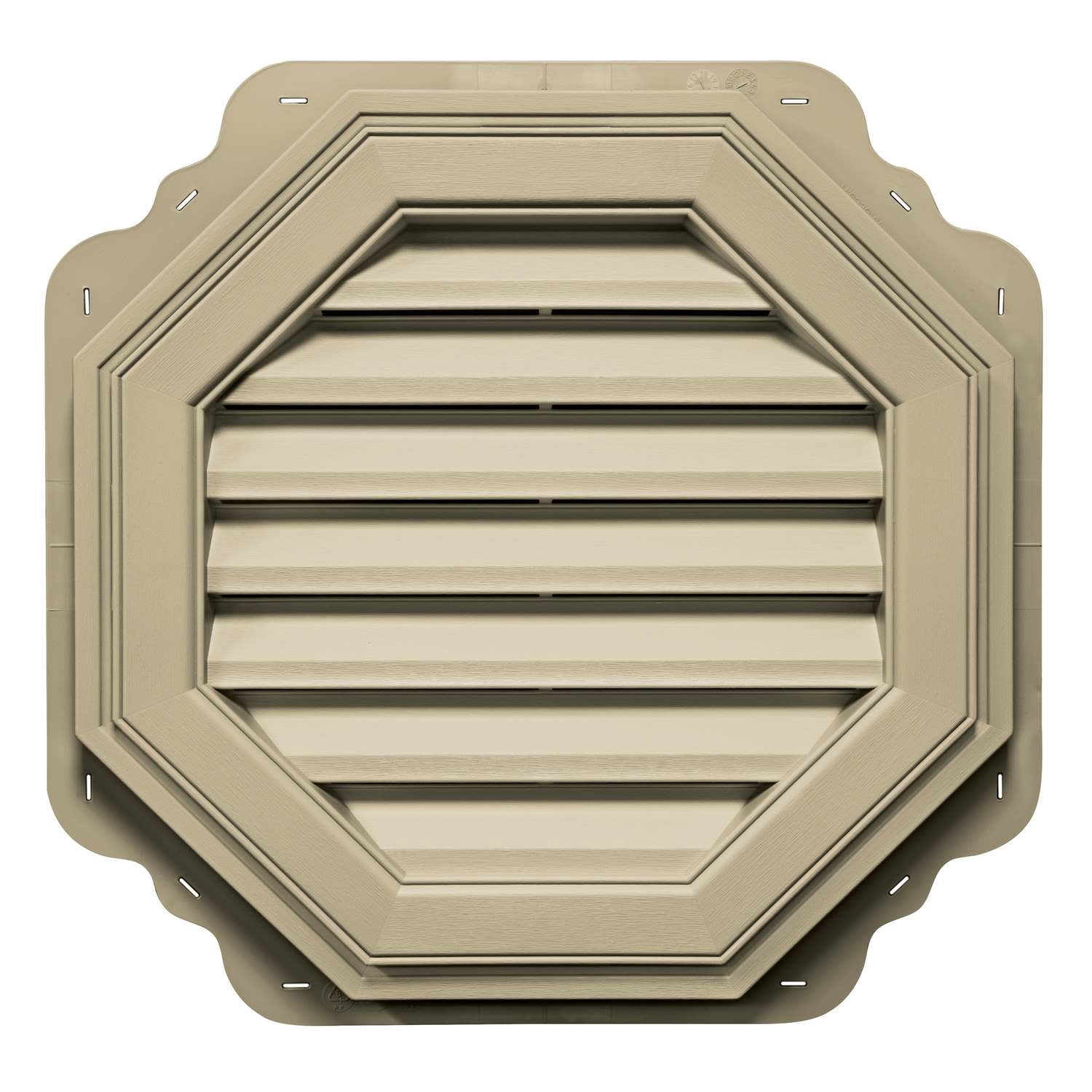 Mid America Octagon Vinyl Gable Vents (In Stock Now) - Walmart.com