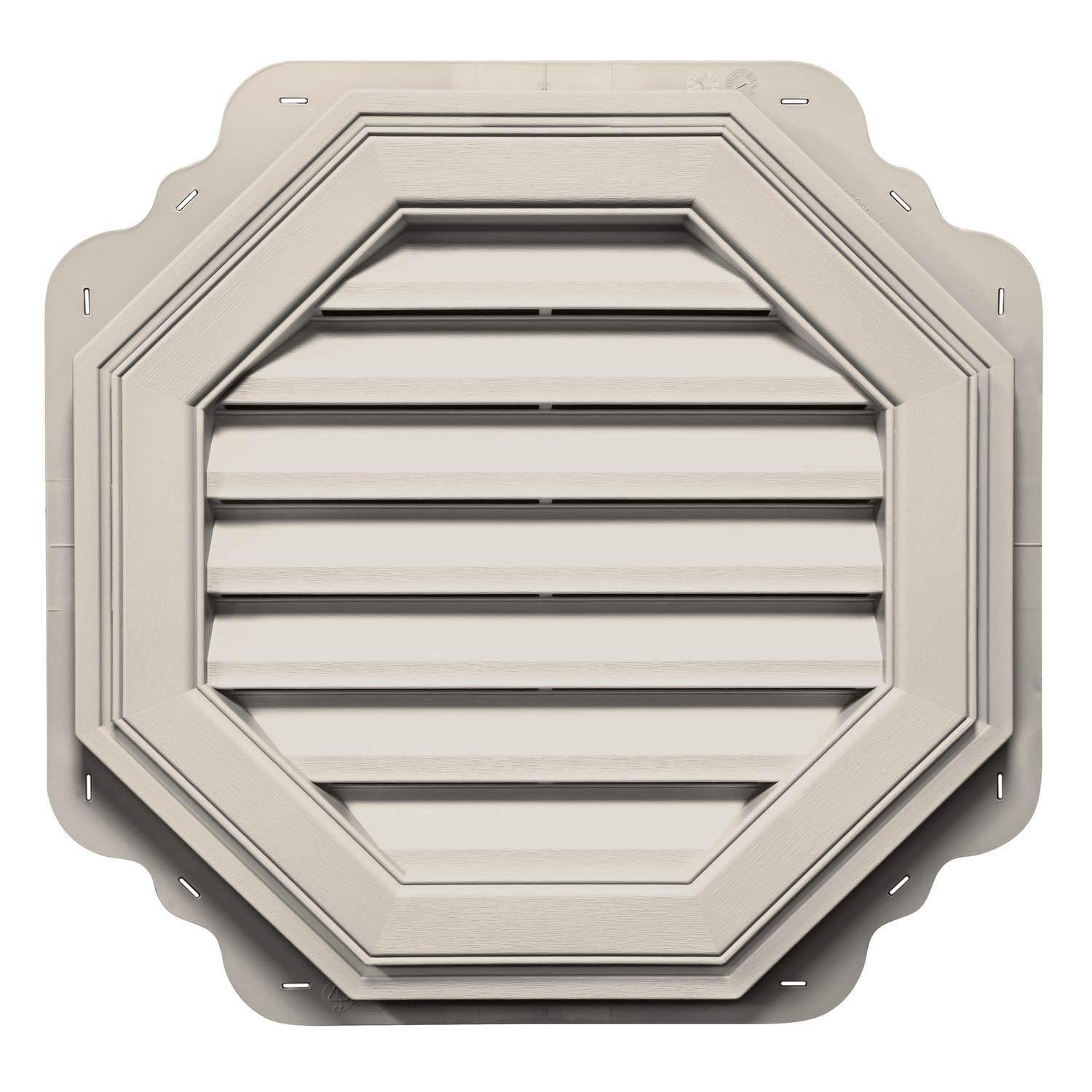 Mid America Octagon Vinyl Gable Vents (In Stock Now) - Walmart.com