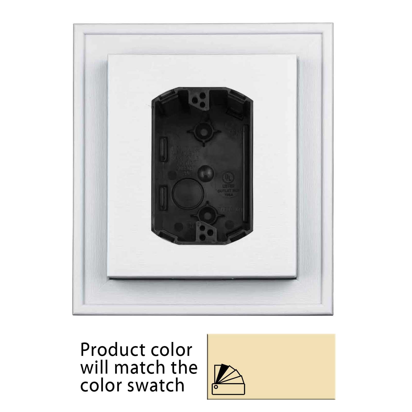 Mid America Vinyl Electrical Mounting Block (In Stock Now) - Walmart.com