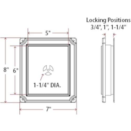 Siding Mounting Blocks