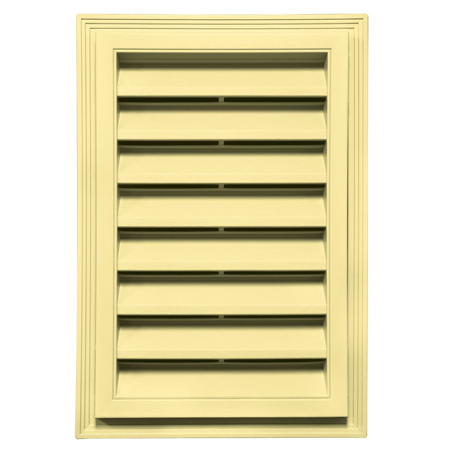 Mid America Vinyl Rectangle Gable Vents (In Stock Now) - Walmart.com
