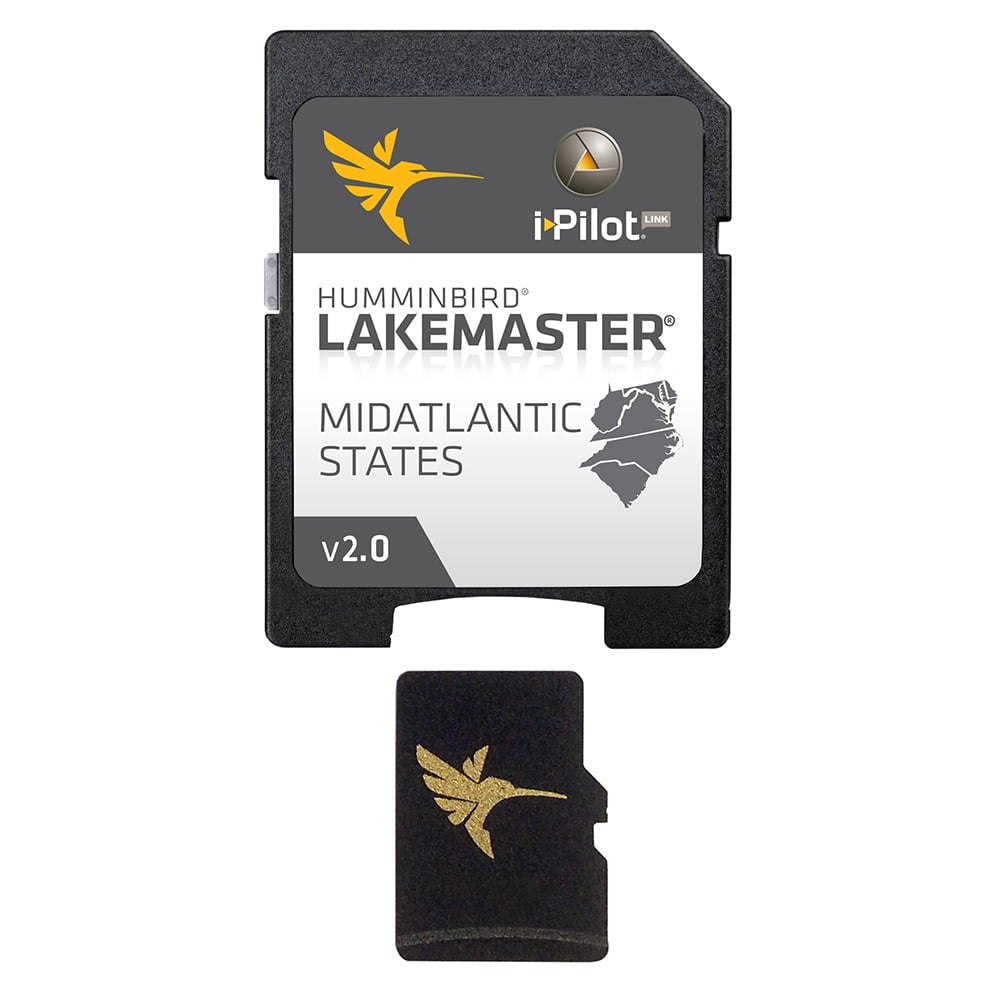 Humminbird LakeMaster Digital GPS Maps: Mid Atlantic States Version 2.0 ...