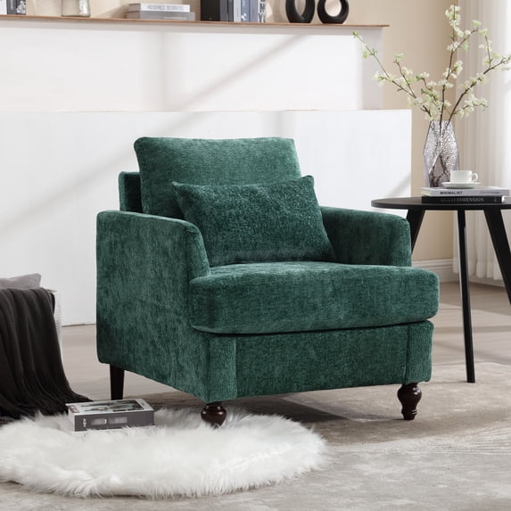 Mid Century Accent Chair with Studs | For Studio Work - Adds a Stylish ...