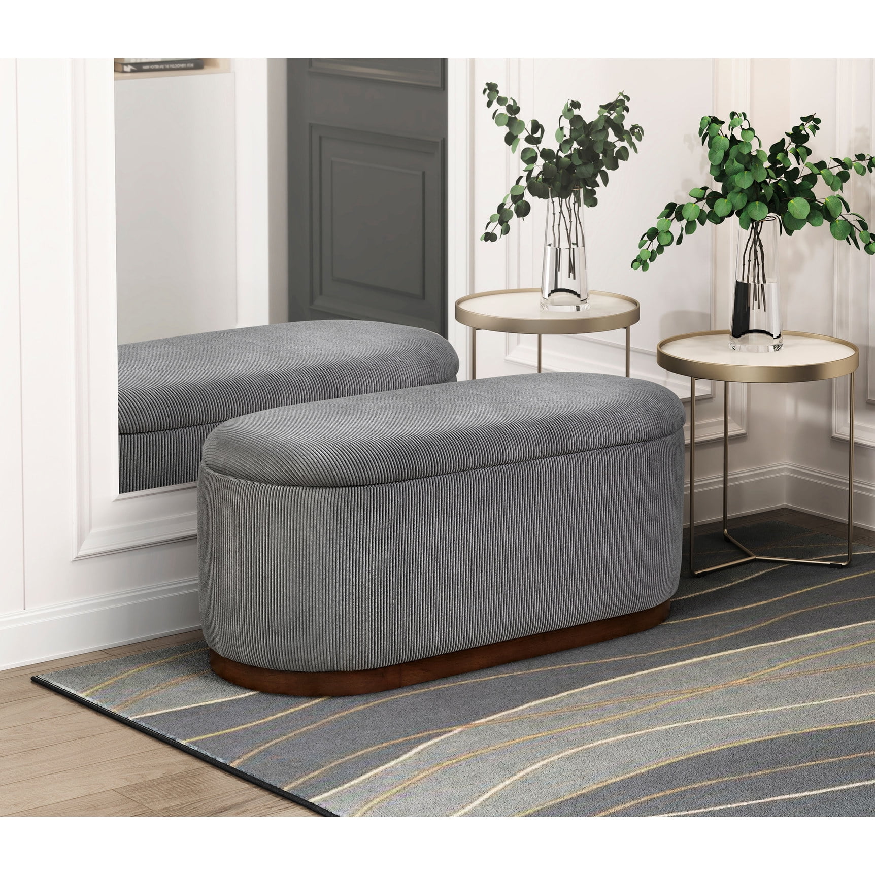 Mid - Century Bench - Lift Top Storage Solution - Home Decorating ...