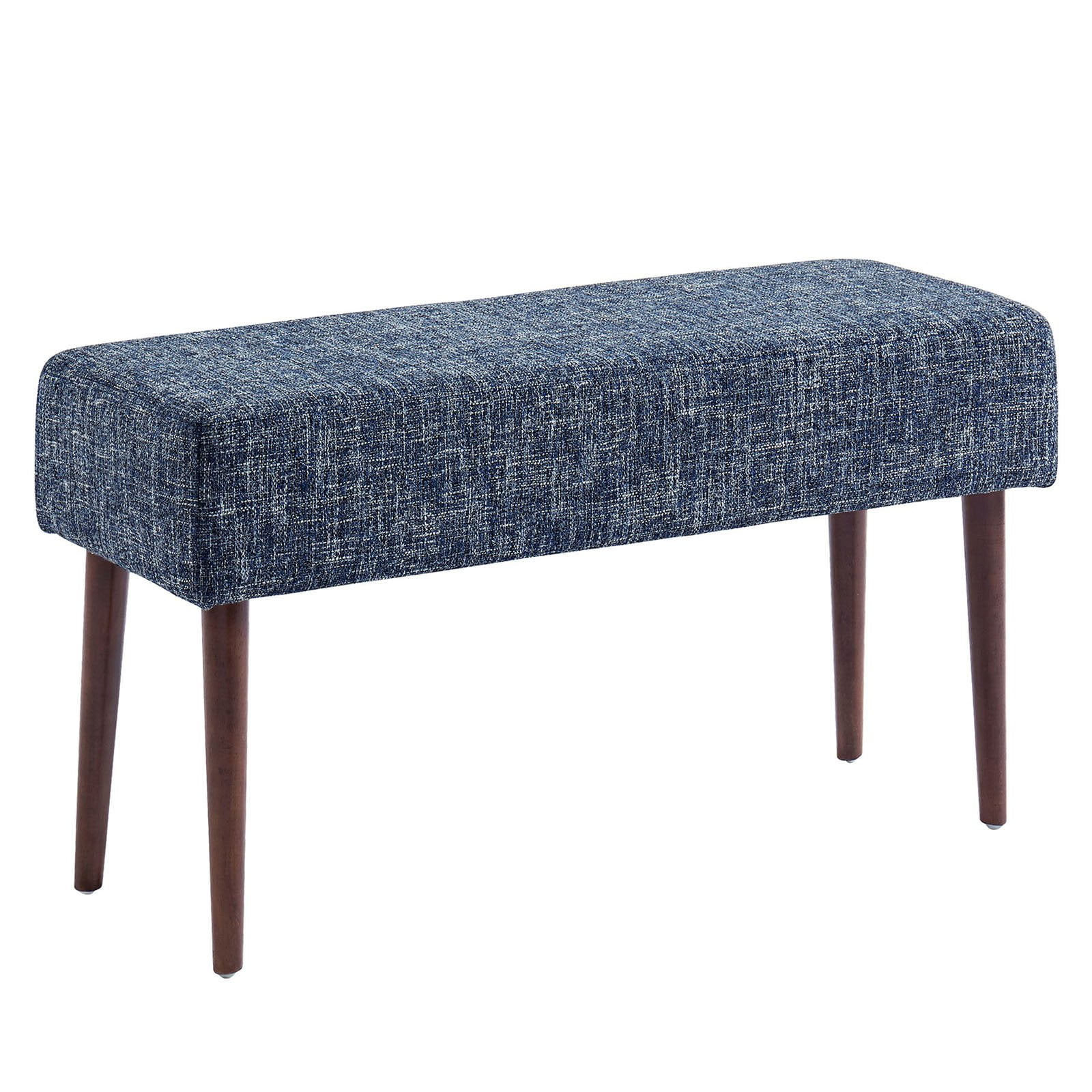 Mid Century Compact Upholstered Bench, Multiple Colors - Walmart.com