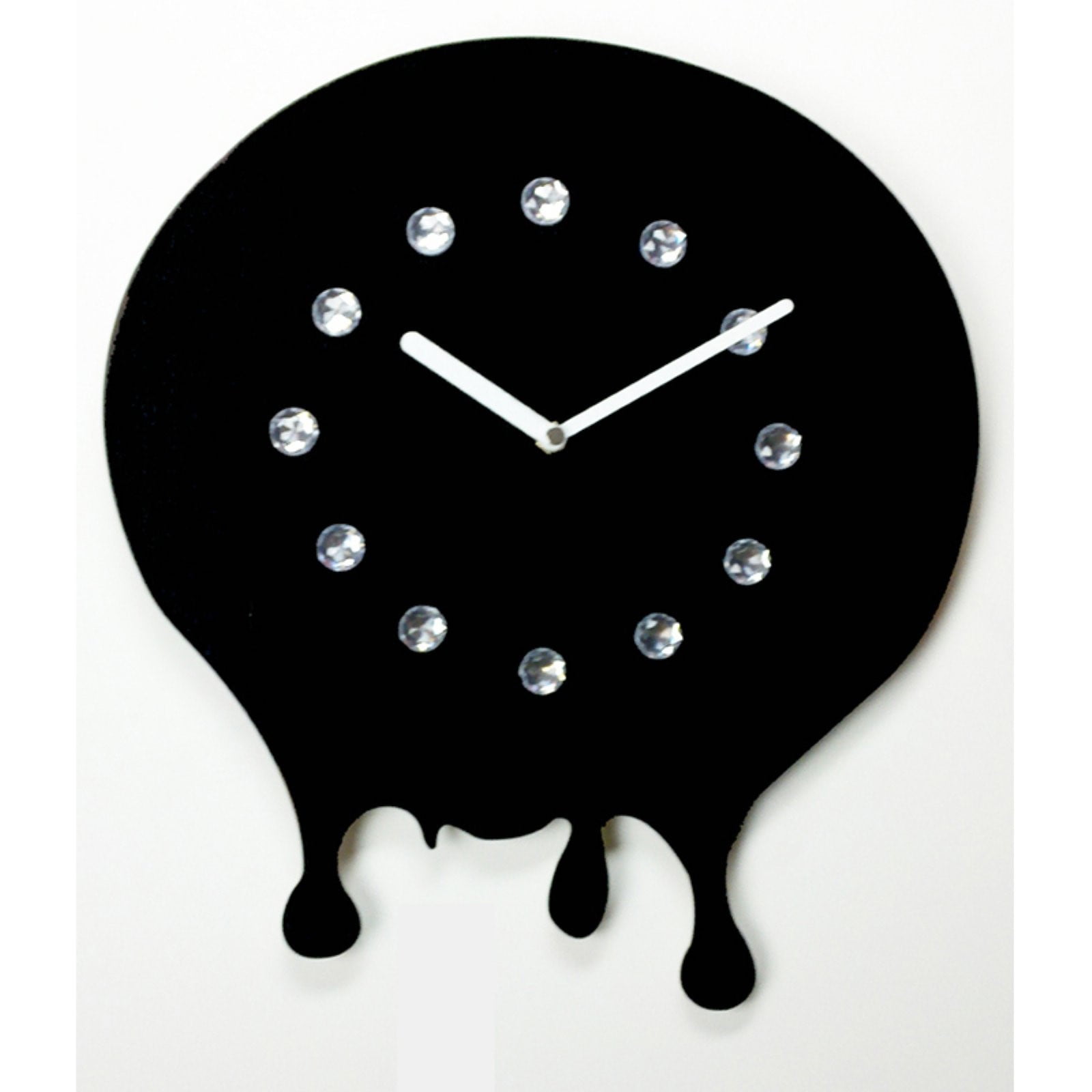 Mid Century Decor Melting Ink Drip Wall Clock - Walmart.com