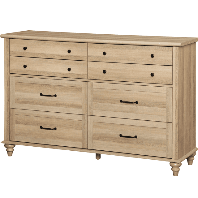 Mid Century Dresser with 8 Drawers, Wooden Kids Dresser for Kids Room ...