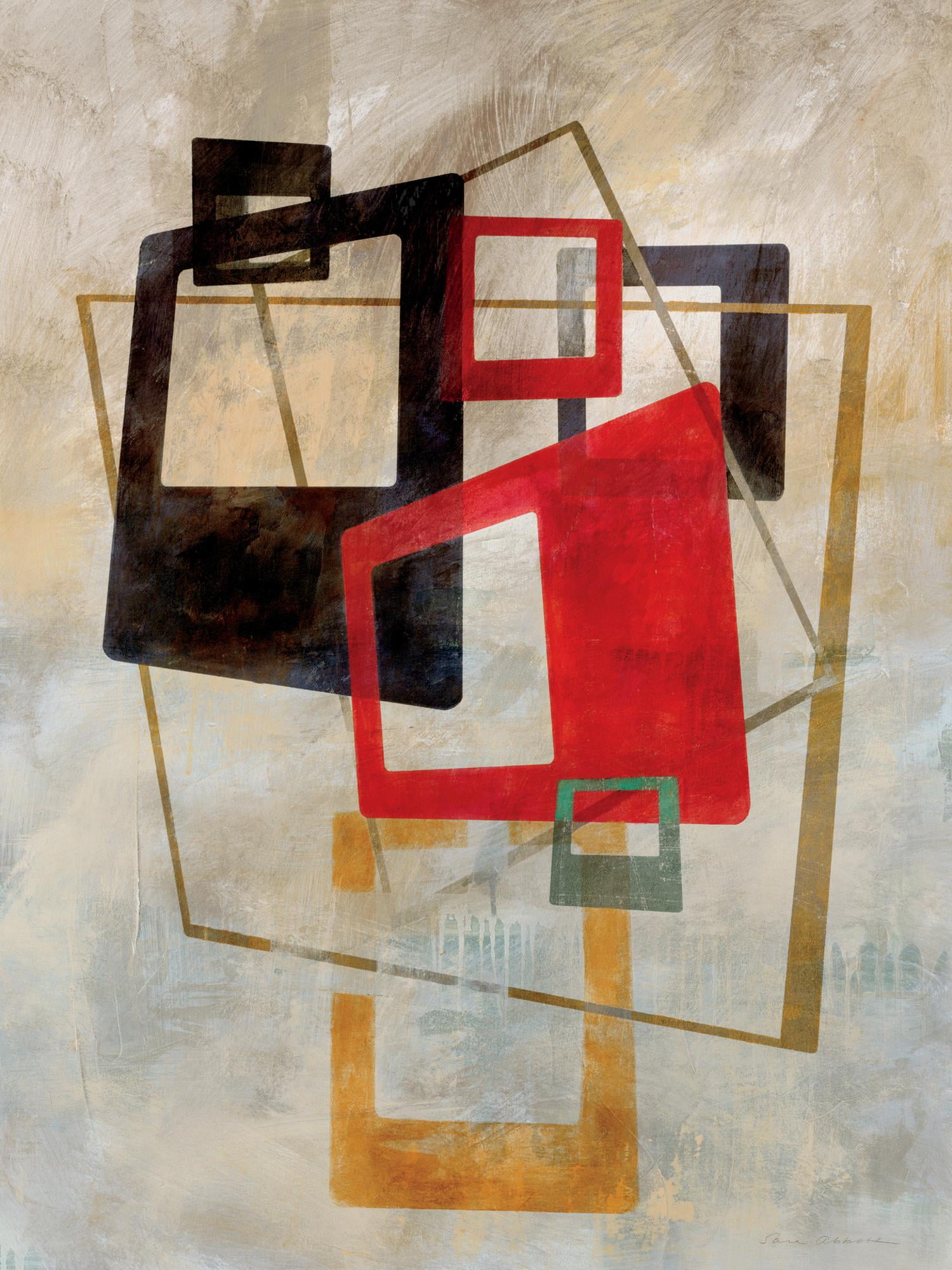Art.com Mid-Century Elements 1 Art Print by Sara Abbott, 24" x 32 ...