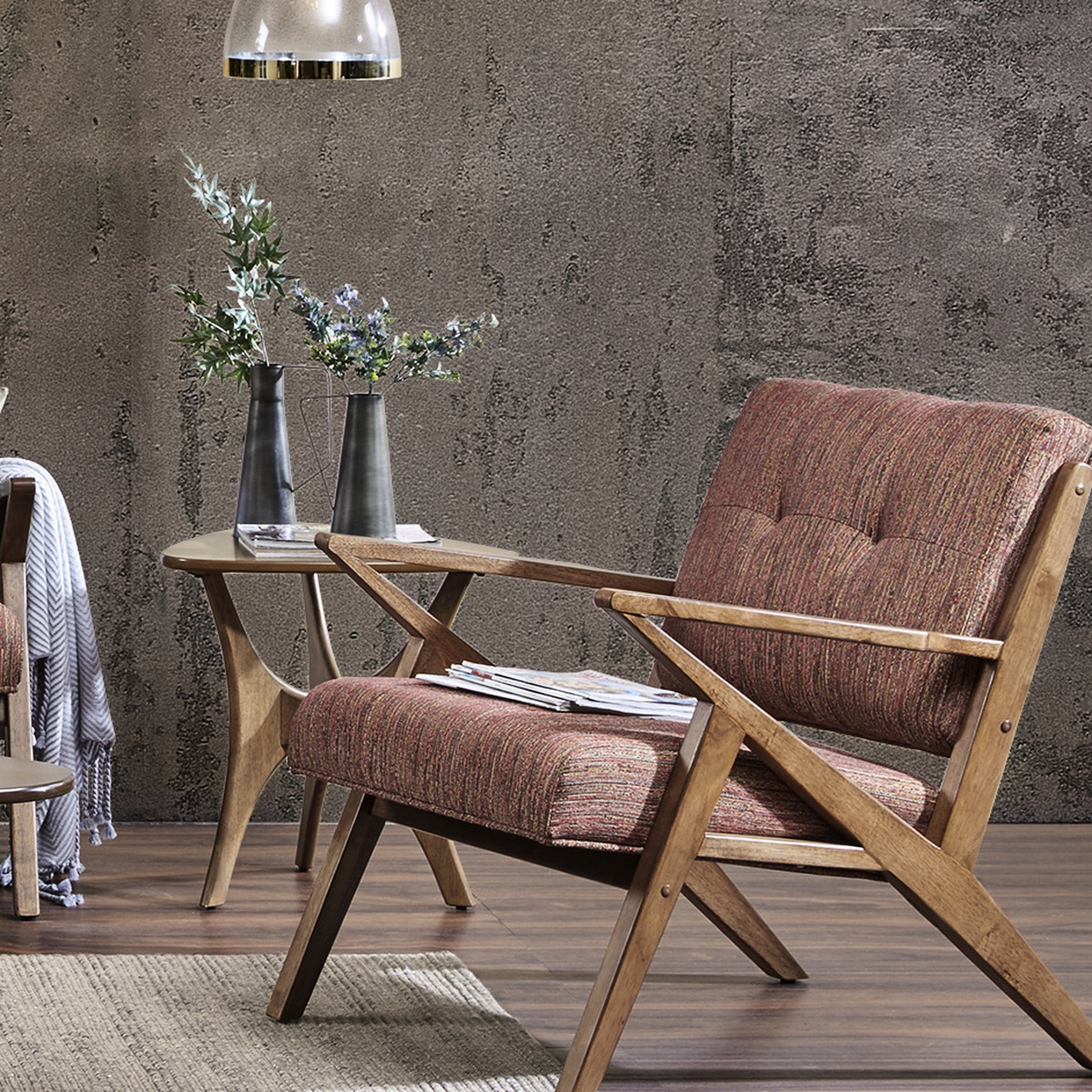 Mid Century Inspired Lounge Chair | Suitable for Living or Office Space ...