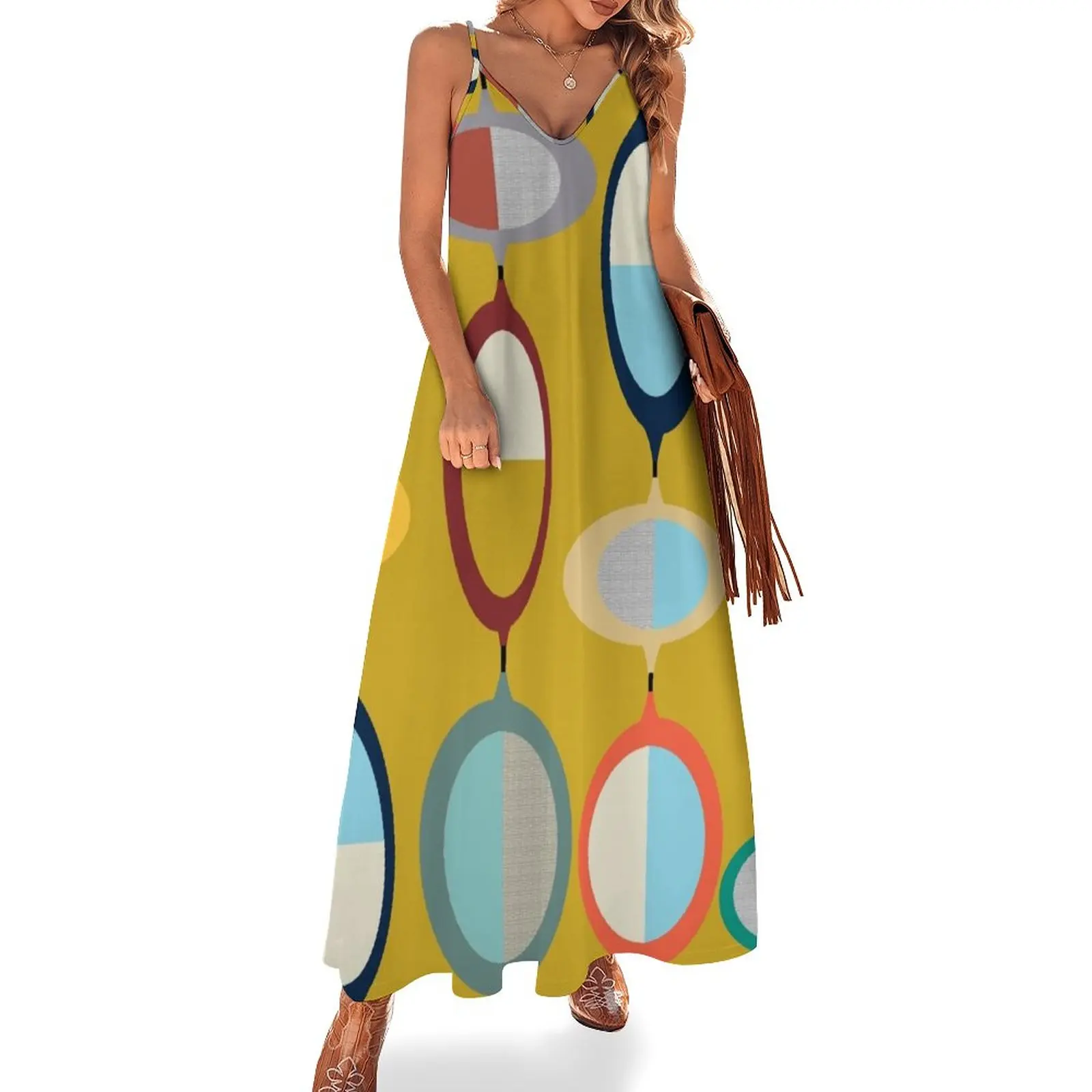 Mid-Century Modern #3 Sleeveless Dress Summer dresses for women Woman ...