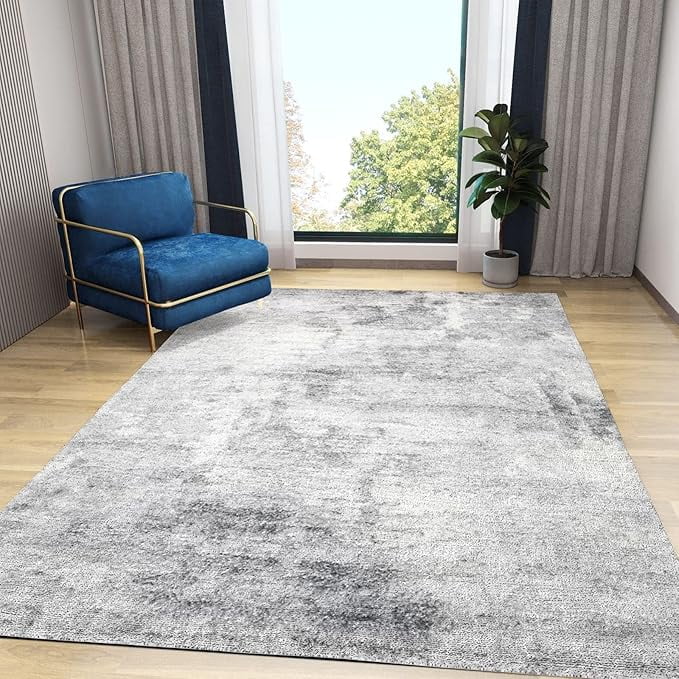 Mid Century Modern Area Rugs, Aesthetic Boho Geometric Indoor Carpet ...