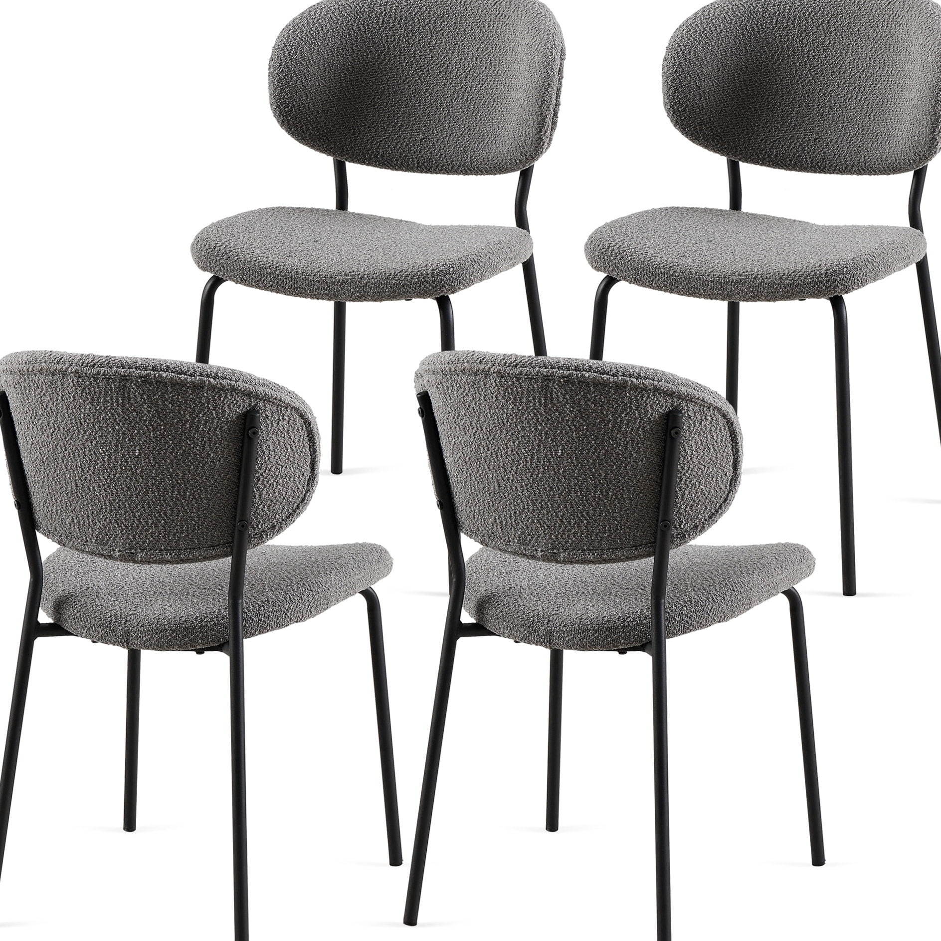 Mid - Century Modern Dining Chairs | Supportive back design for long ...