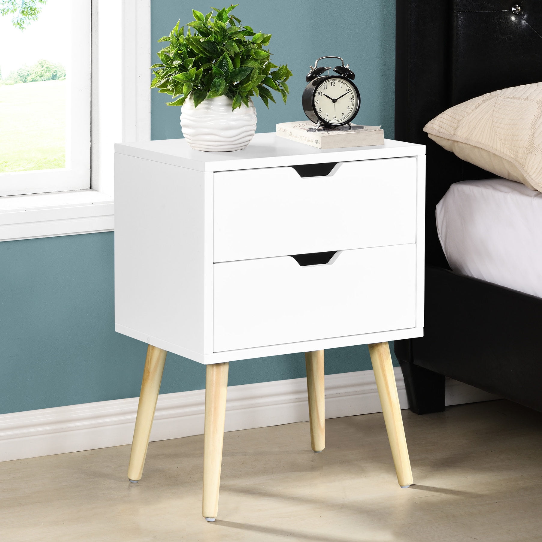 Mid-Century Modern Look + Smooth Gliding Drawers - Bedroom and Living ...