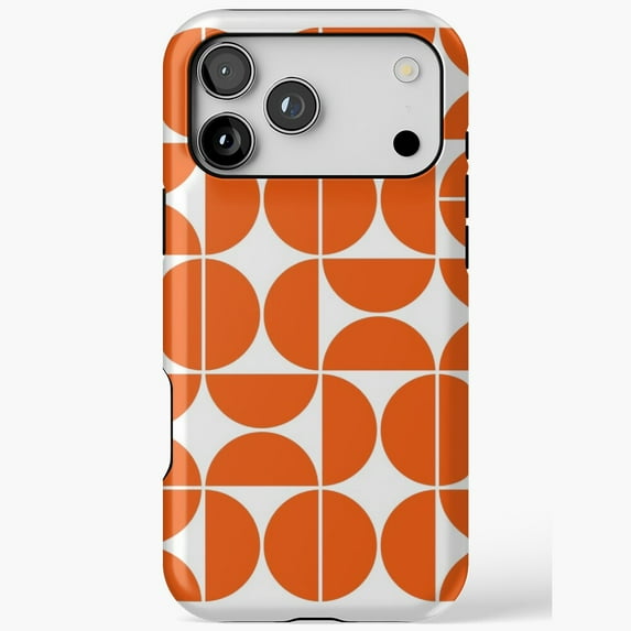 Mid Century Modern Retro Geo Cover for iPhone 11 12 13 14 15 16 17 Pro ...