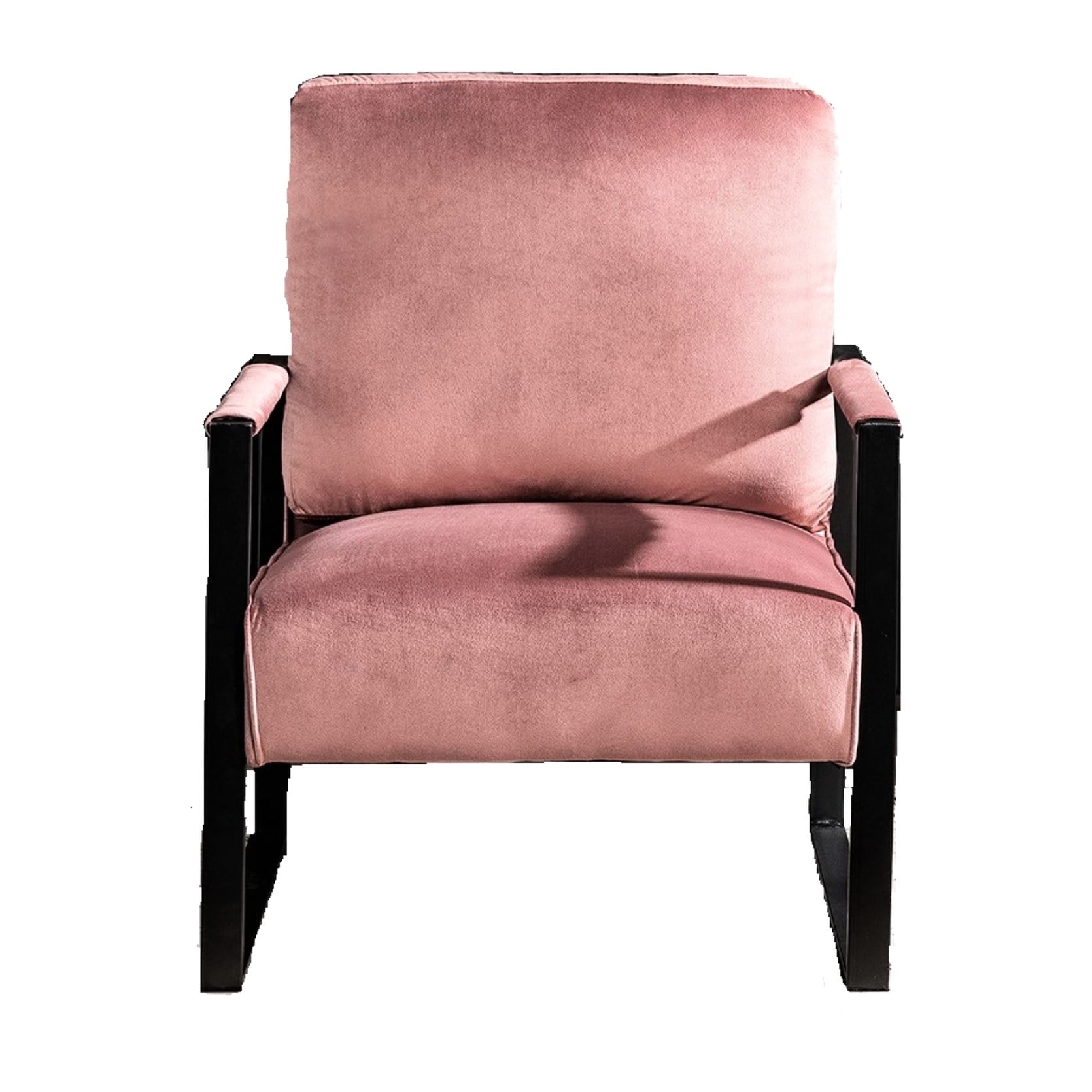 Mid Century Modern Rose Accent Chair, 13in Package Width | Durable ...