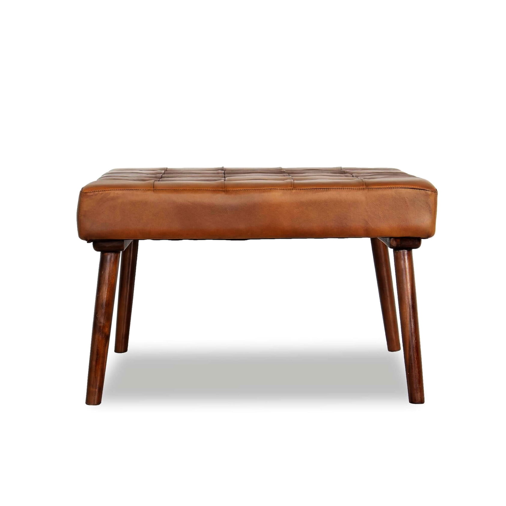 Mid - Century Modern Square Ottoman | Dual - purpose Footrest and ...