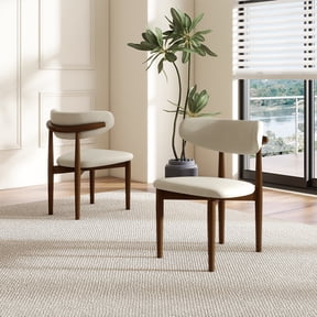 Dayalane Solid Wood Dining Chairs 4pk, Mid Century Modern - Walmart.com