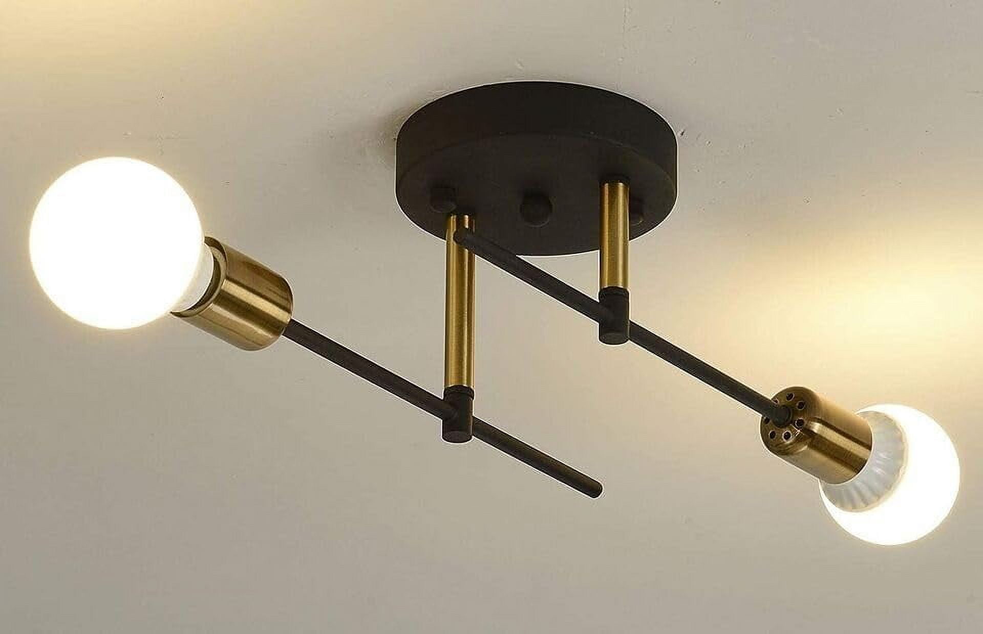 Mid-Century Pendant Lighting Adjustable Arm Sputnik Chandelier Modern ...