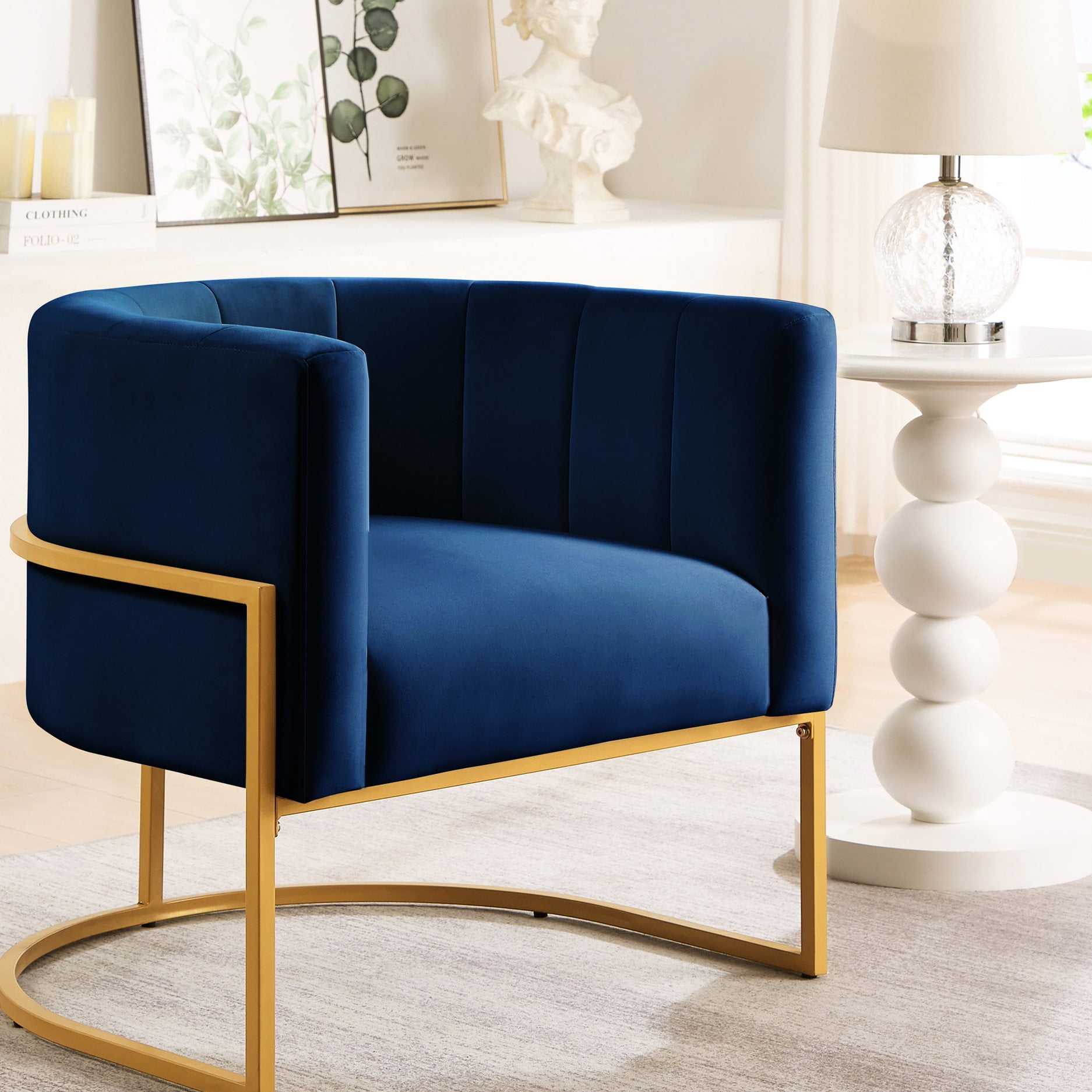 Mid - Century Style Accent Chair | Comfortable Seating in Café or ...