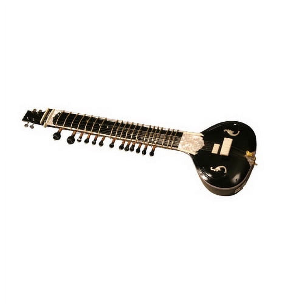 Mid-East Sitar, Flat Wooden Toomba, Electric - Walmart.com