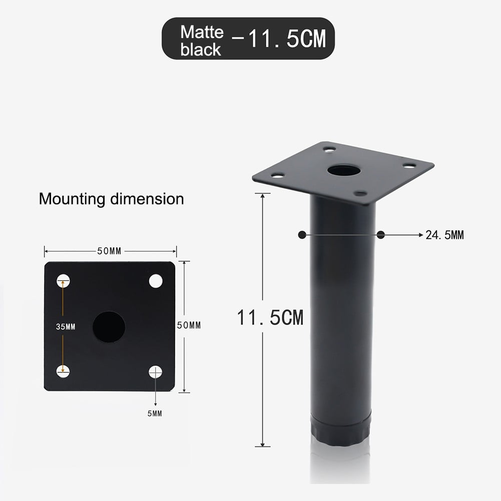 Mid-Foot Sofa Feet Tv Cabinet Support Feet Bed Feet Adjustable ...