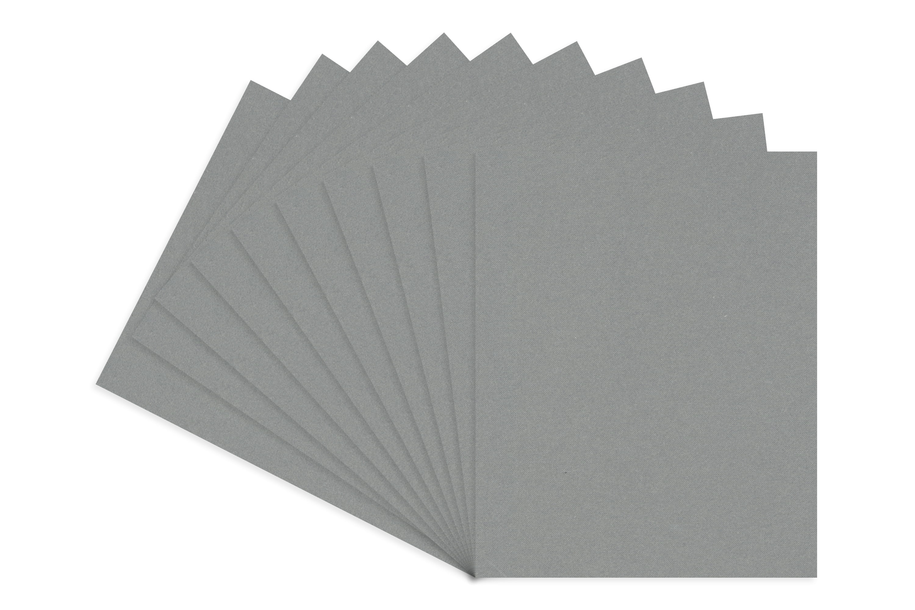 Mid Grey Acid Free 8x10 Backing Board - Uncut Photo Mat Board - 10 ...