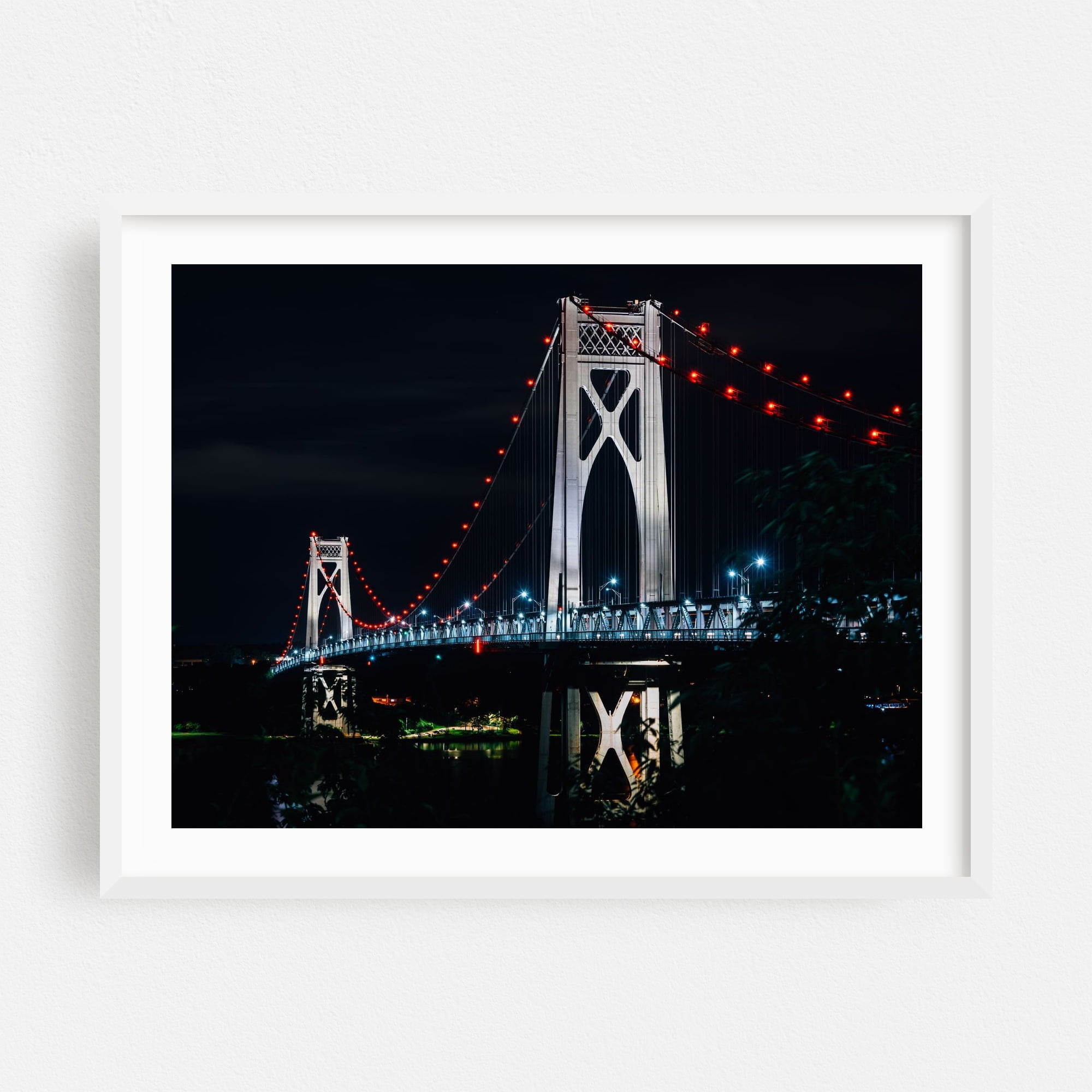 Mid-Hudson Bridge - Poughkeepsie New York Photography Bridge Nightlife ...