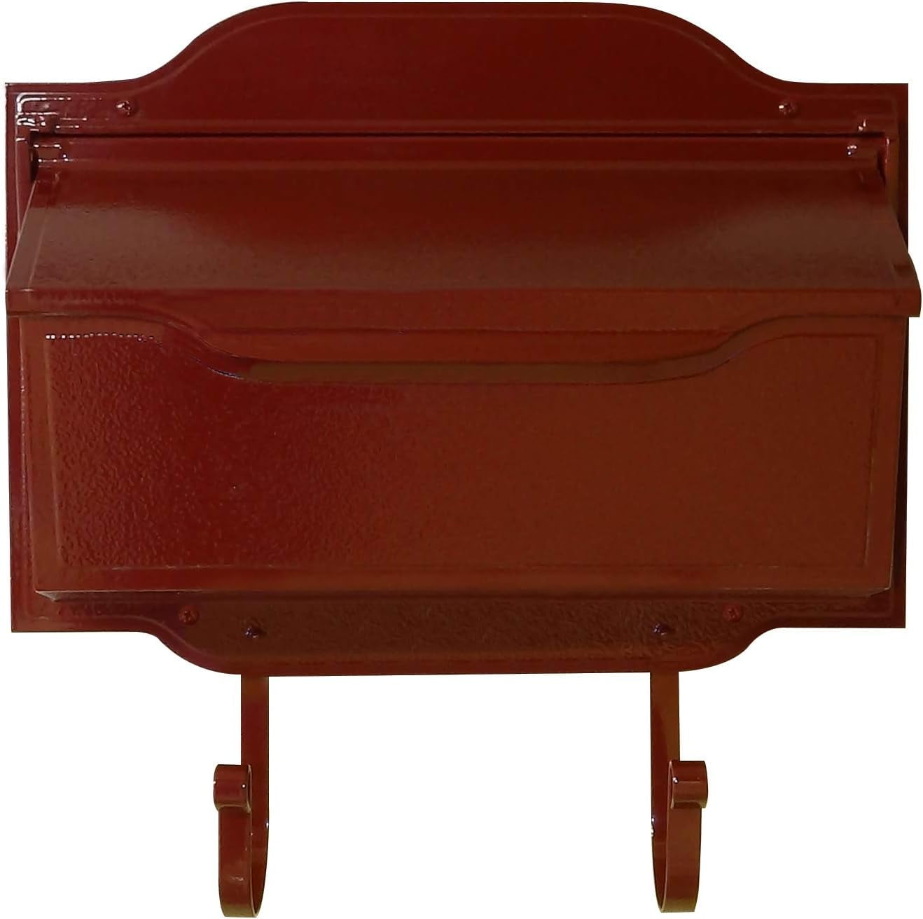 Mid-Modern Asbury Horizontal Wine Wall-Mounted Mailbox - Walmart.com