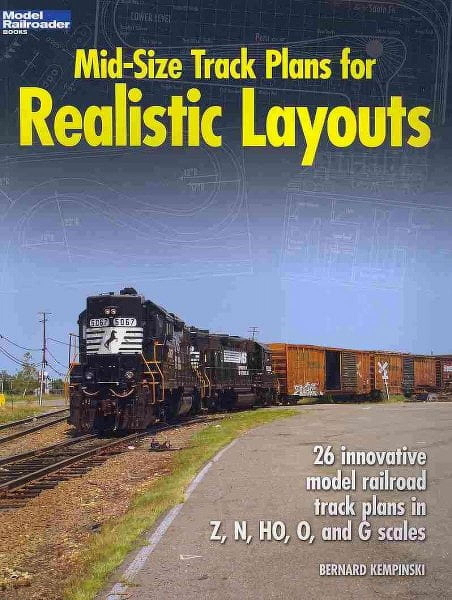 Mid-Size Track Plans for Realistic Layouts - Walmart.com