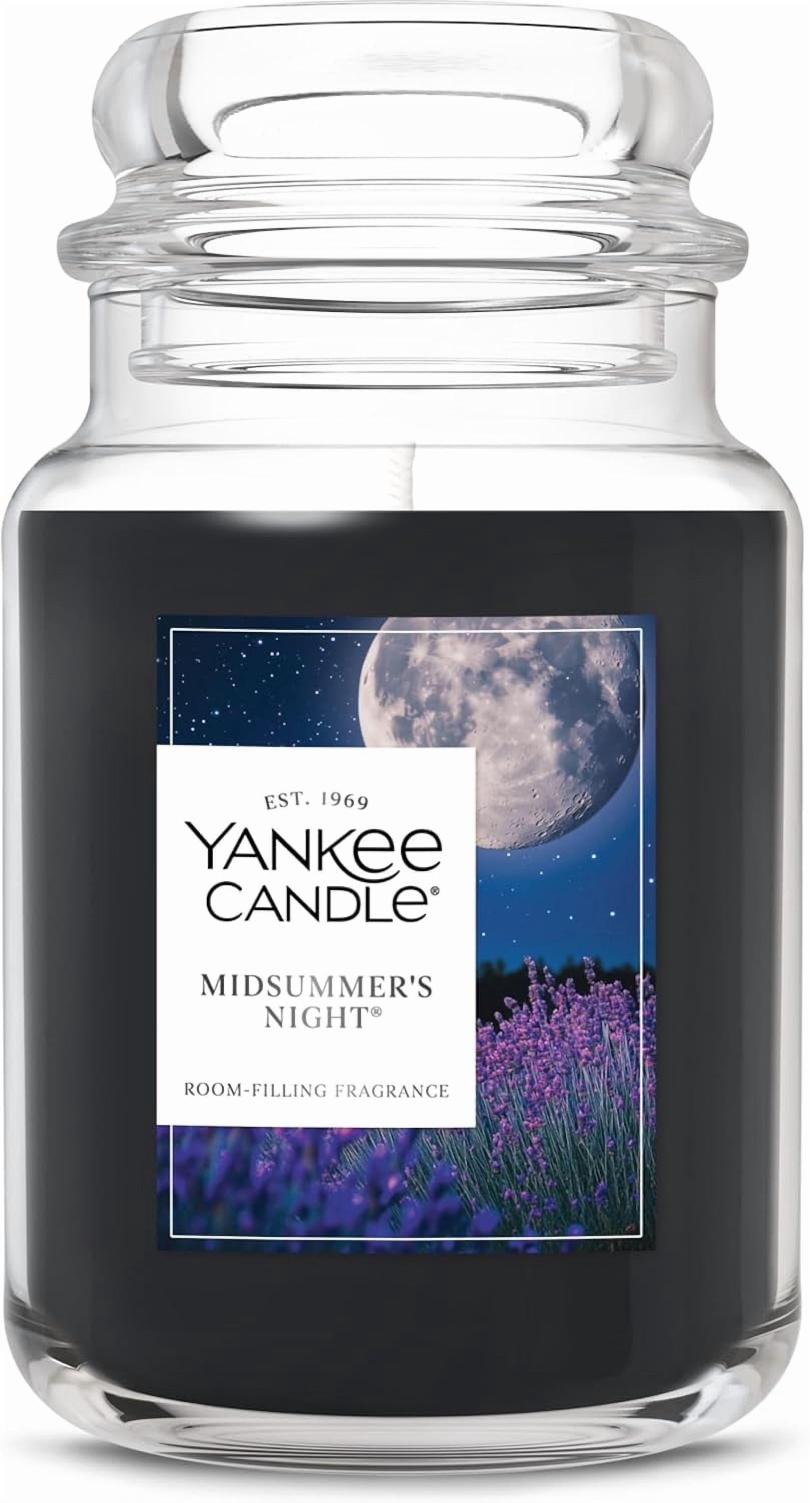 Mid Summer's Night Scented Candle, 22oz Large Jar with up to 150 Hour ...